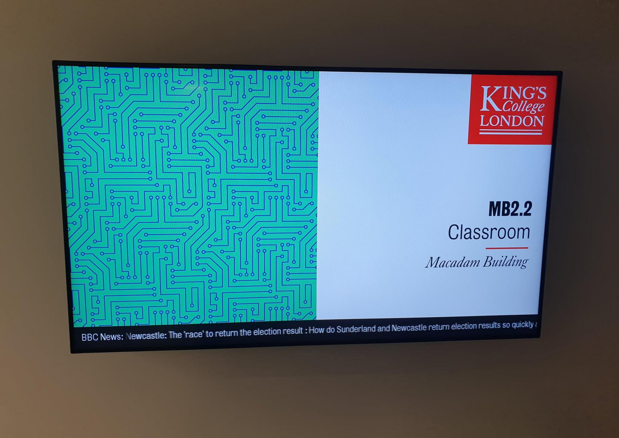 King's College London - Macadam Building - GVAV