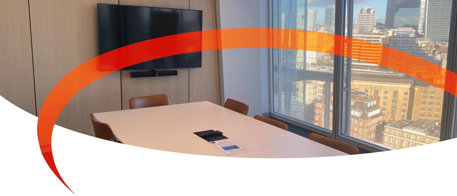 Warwick Business School - Meeting Room Upgrades in The Shard - GVAV